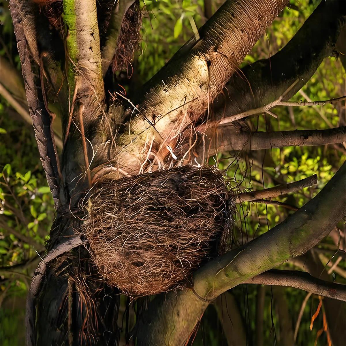 Outdoor Creative Waterproof Bird's Nest LED Spot Lights Trees Lights ...