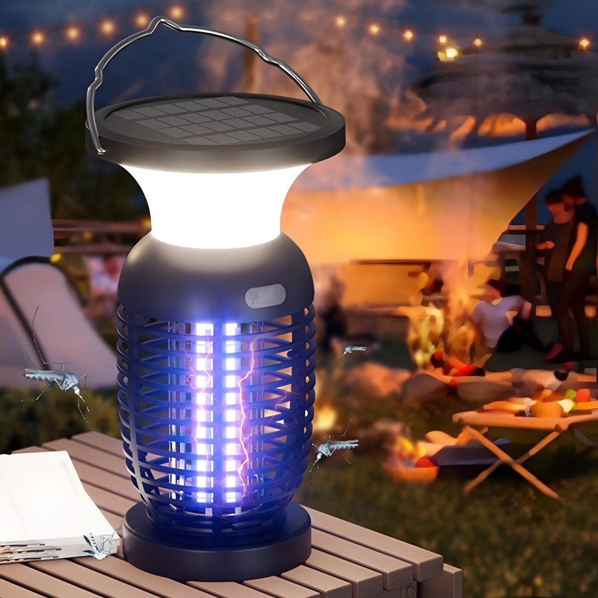 Bug Lamp | Solar IP65 Outdoor Mosquito Zapper | FlyAchilles – Flyachilles